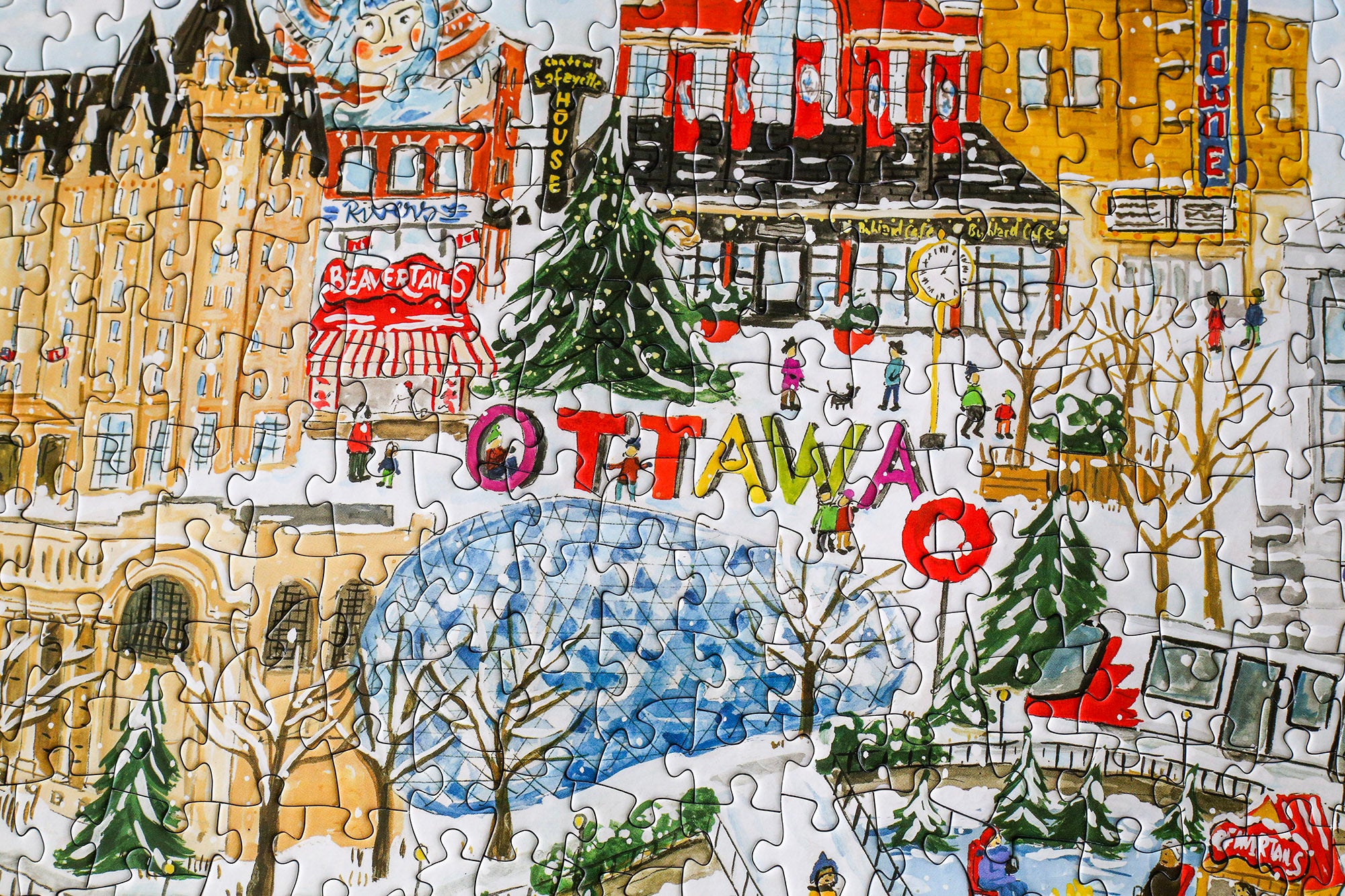 'Ottawa Rideau Canal' 1,000-Piece Puzzle – The Paperhood