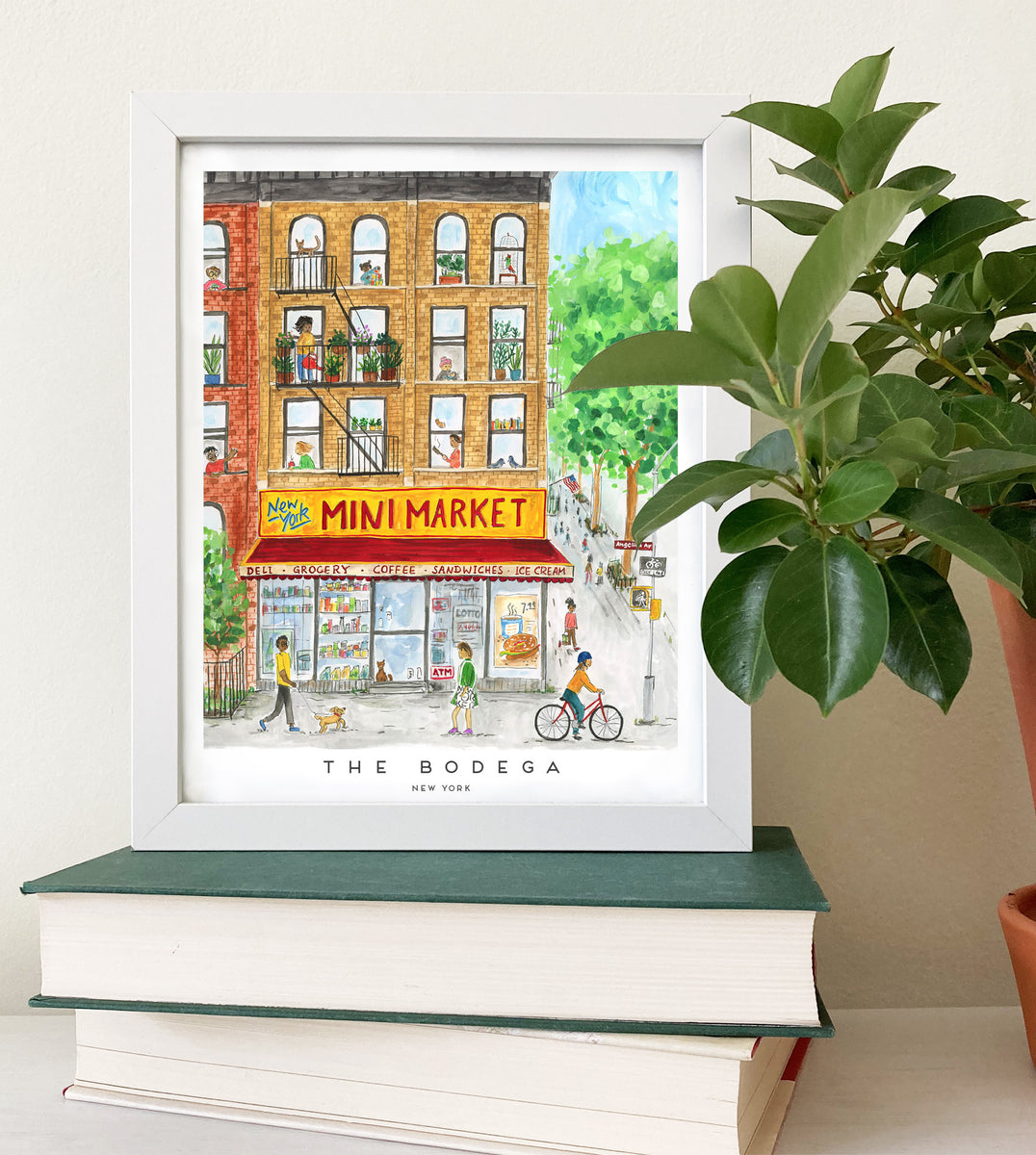 New York Bodega 8x10 inch Art Print – The Paperhood
