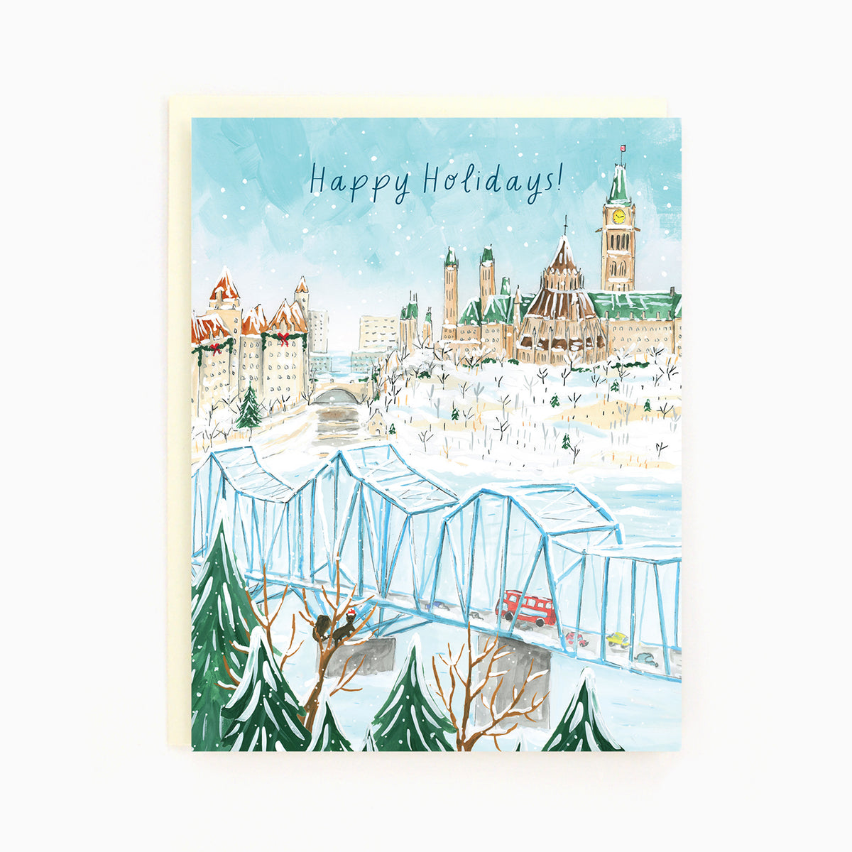 Assorted Box of 8 Ottawa Holiday Cards – The Paperhood