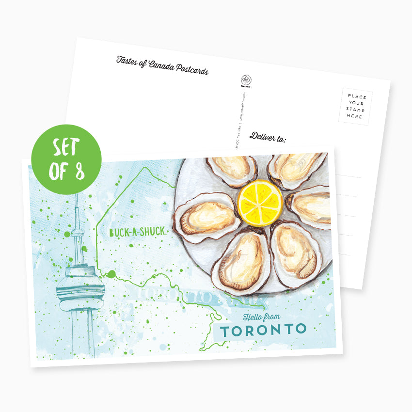 Hello from Toronto Postcard - Set of 8 – The Paperhood